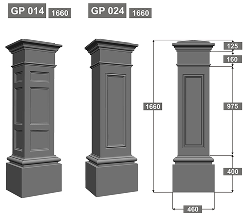 Atlas Columns - Pressed Concrete and Light Weight Products